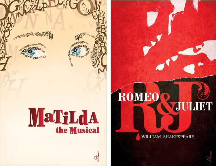 Broadway poster designer Frank Verlizzo shares archive of “rejected ...