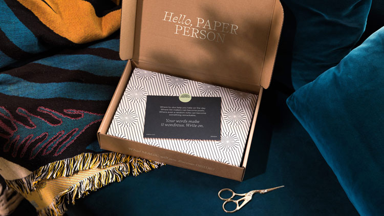 Stationery brand Papier’s rebrand inspired by the “power of the blank ...