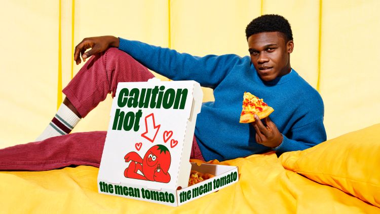 The Mean Tomato puts a spin on classic New York pizzeria branding ...