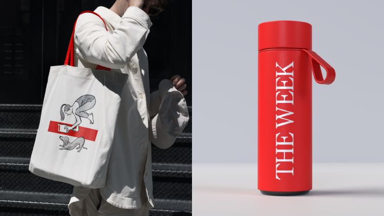 Elmwood gives The Week brand toolkit based on its red masthead - Design ...