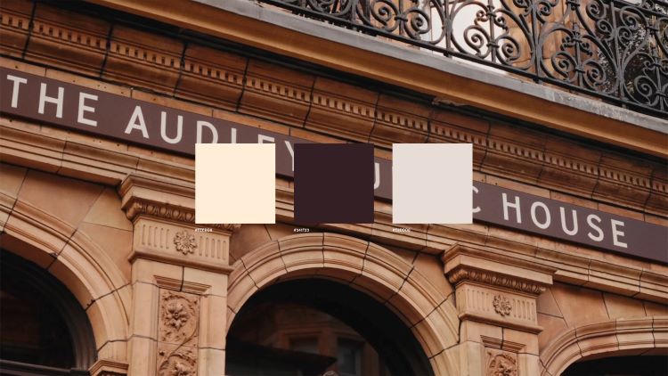 Here revives old family crest for The Audley pub identity - Design Week