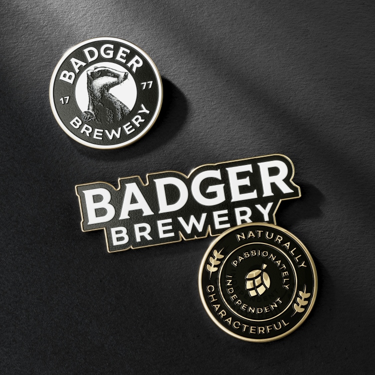 Badger Brewery’s new identity features a menagerie of brand characters ...