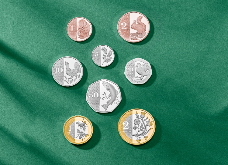 Royal Mint reveals new set of coins inspired by UK flora and fauna ...