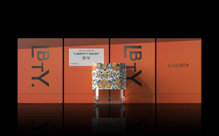 Pentagram designs identity and packaging for Liberty fragrance range ...