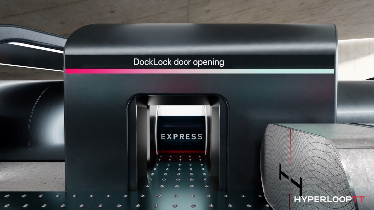 Tangerine reveals super-fast express freight system designed for Hyperloop TT - Design Week