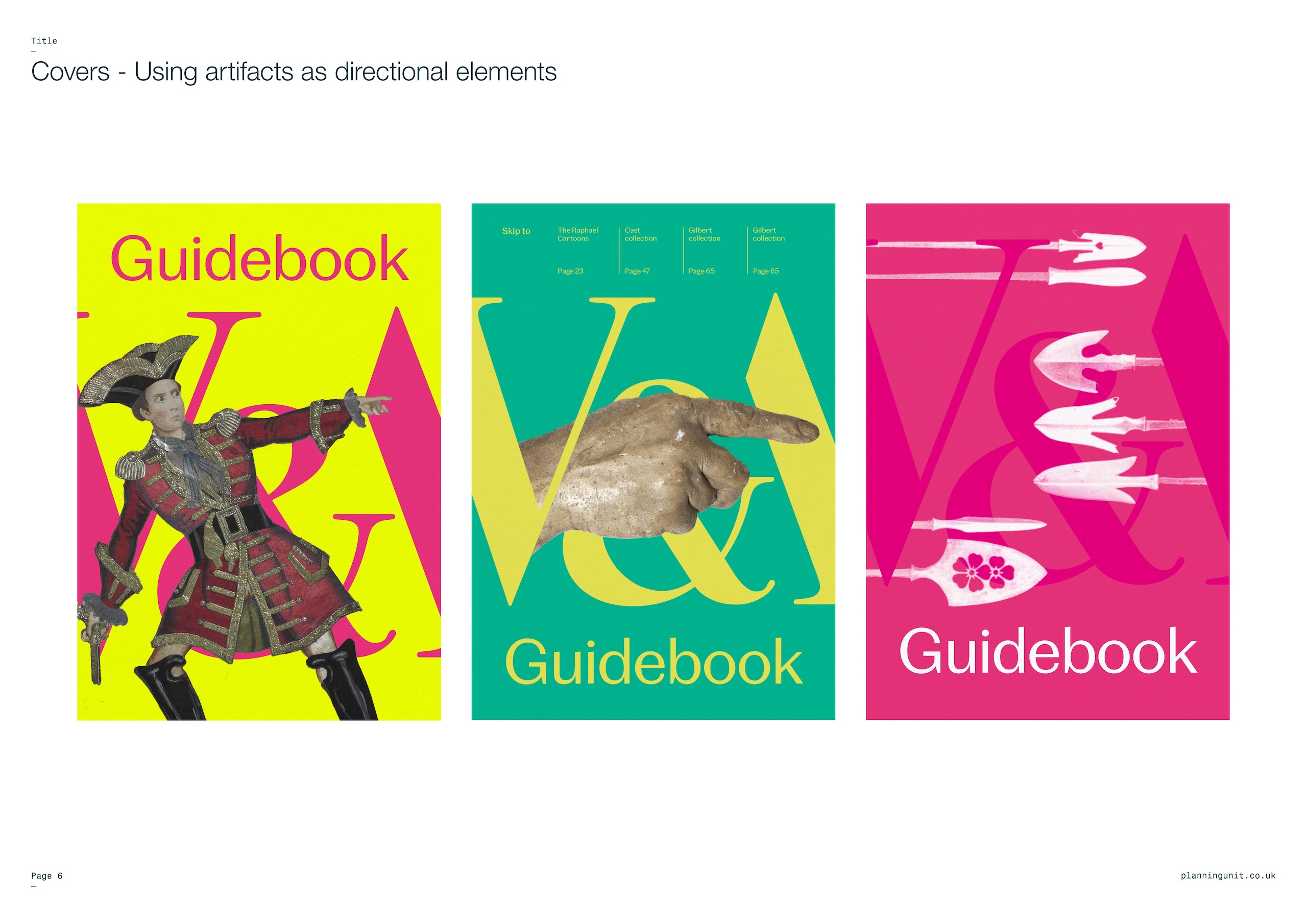 Planning Unit designs the new V&A guidebook - Design Week