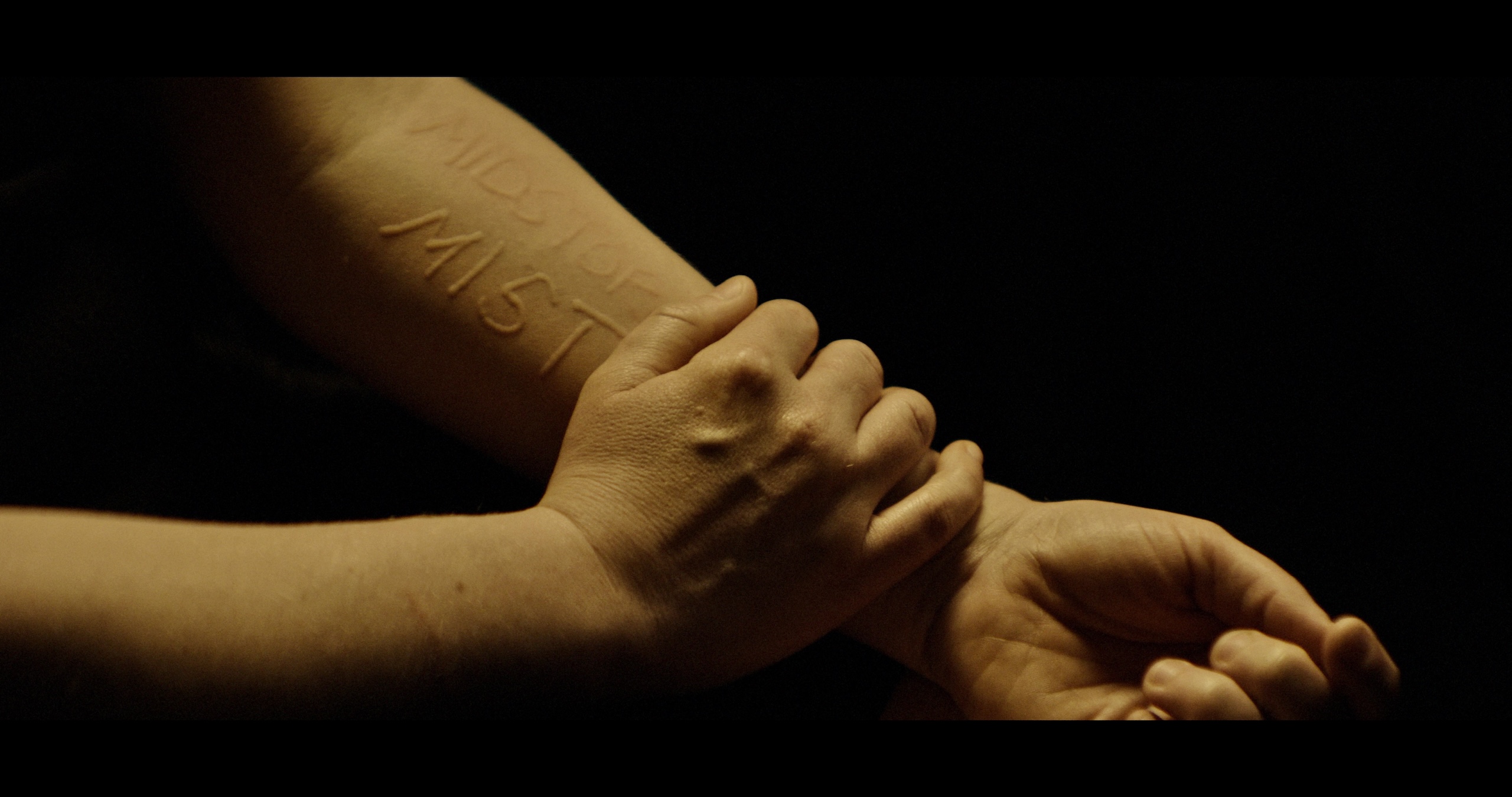 Barnbrook’s new music video features raised skin as type - Design Week