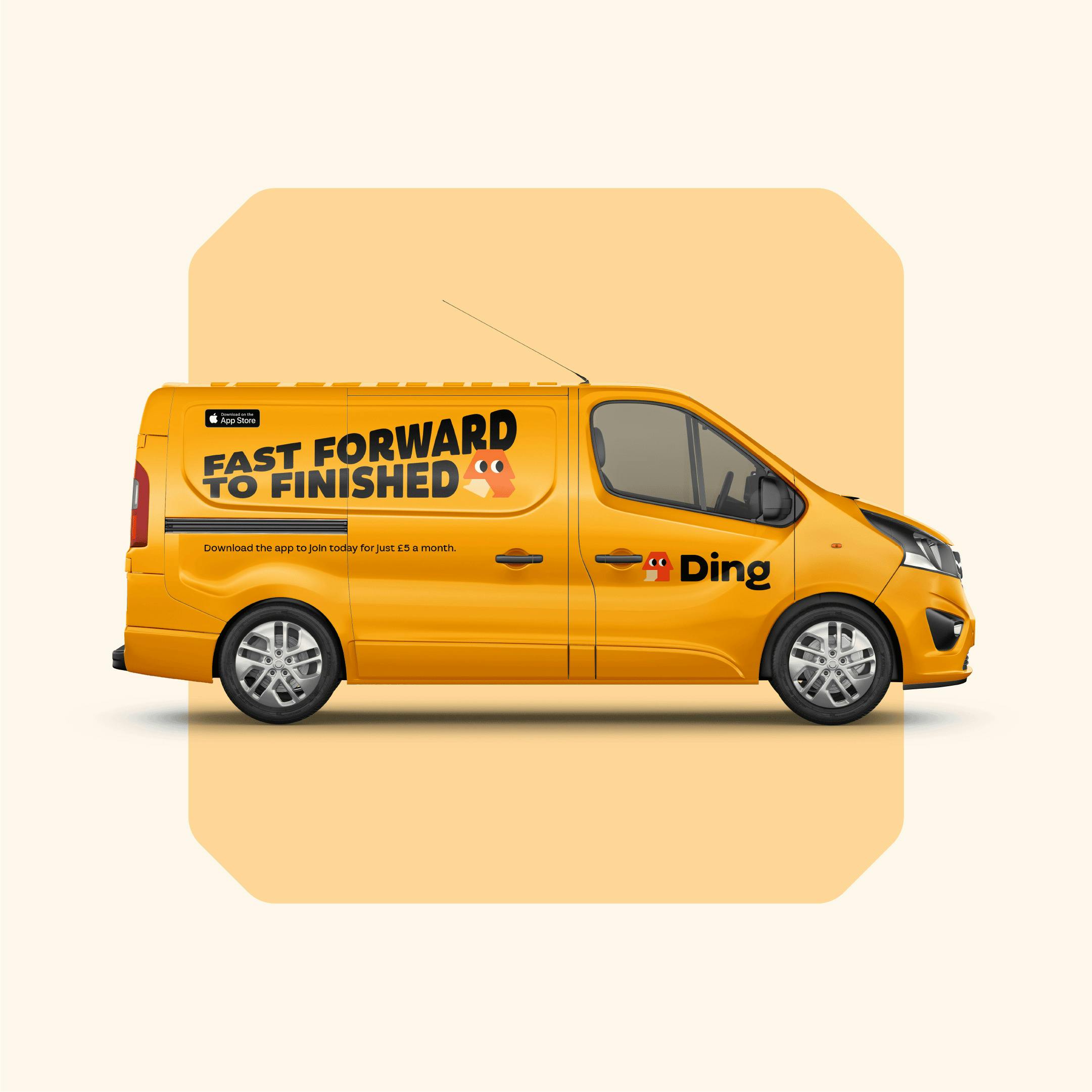 Wildish & Co. creates mascot-led brand for Ding - Design Week