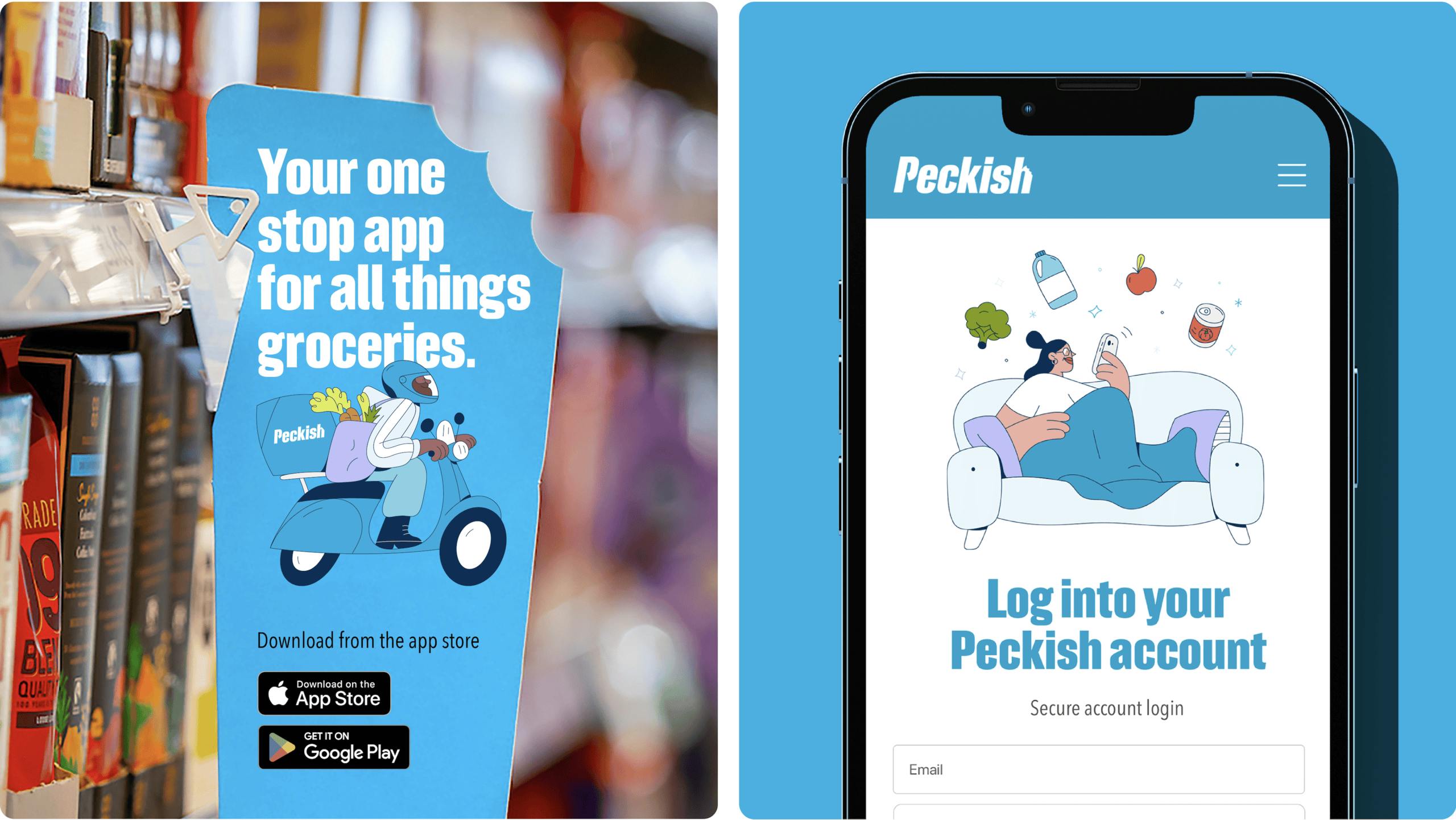 SomeOne creates Peckish brand for Co-op’s new local delivery app ...