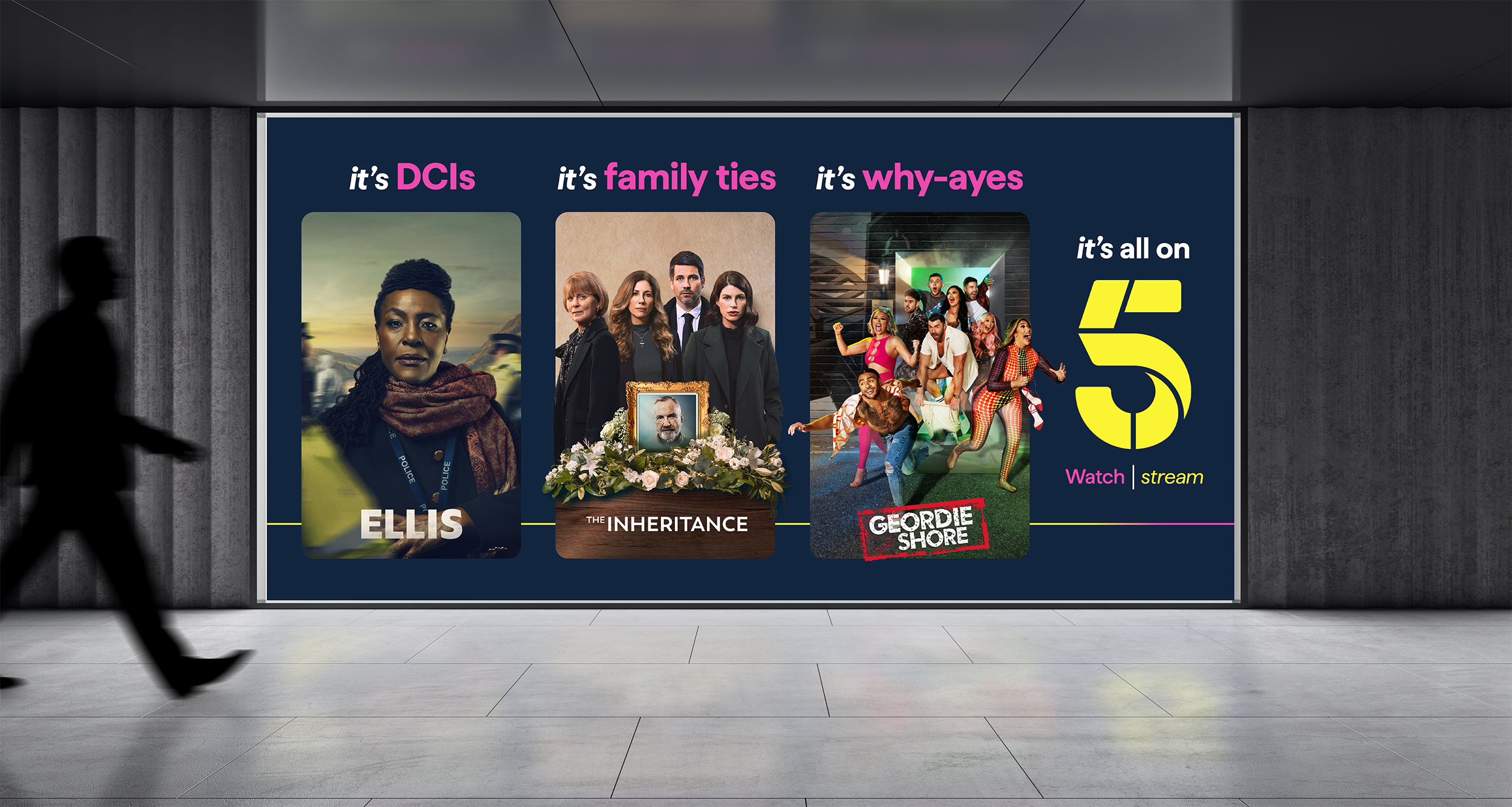 Channel 5 wants viewers to “reappraise” its programmes via rebrand ...