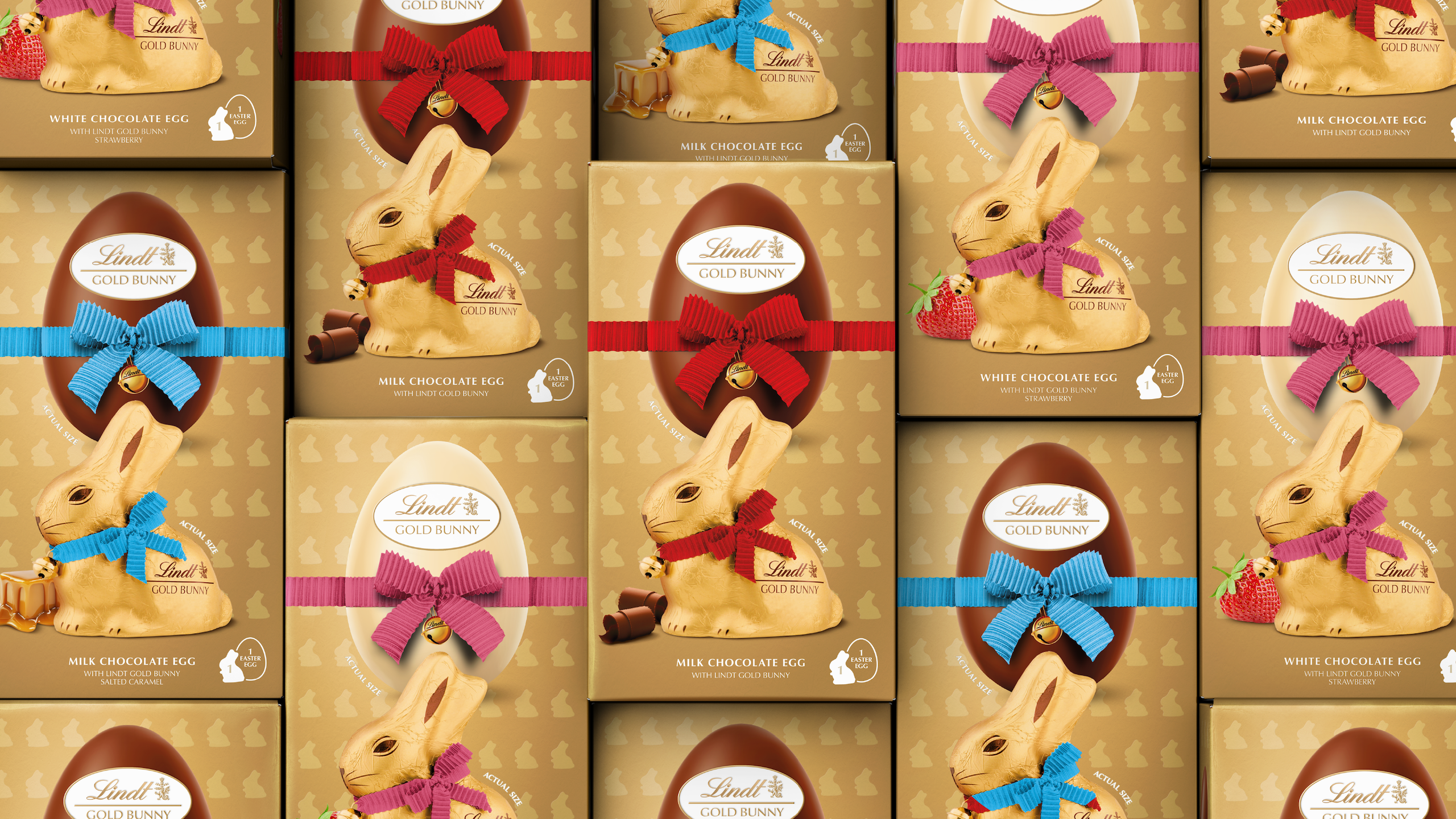 Derek&Eric redesigns Lindt’s Easter eggs using its iconic ribbon ...
