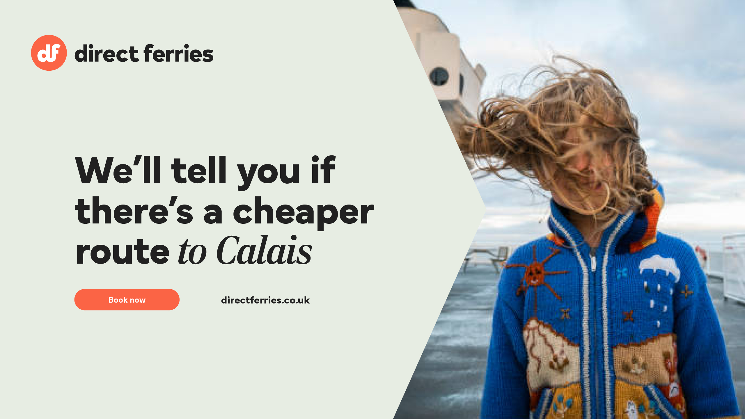 NotOnSunday and We All Need Words rebrand Direct Ferries - Design Week