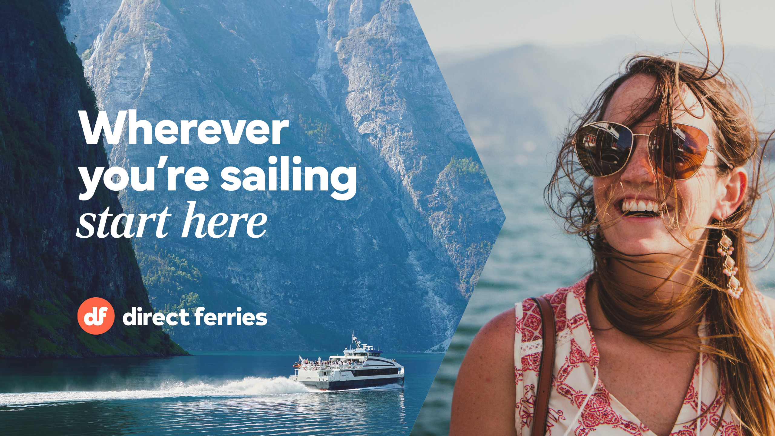 NotOnSunday and We All Need Words rebrand Direct Ferries - Design Week