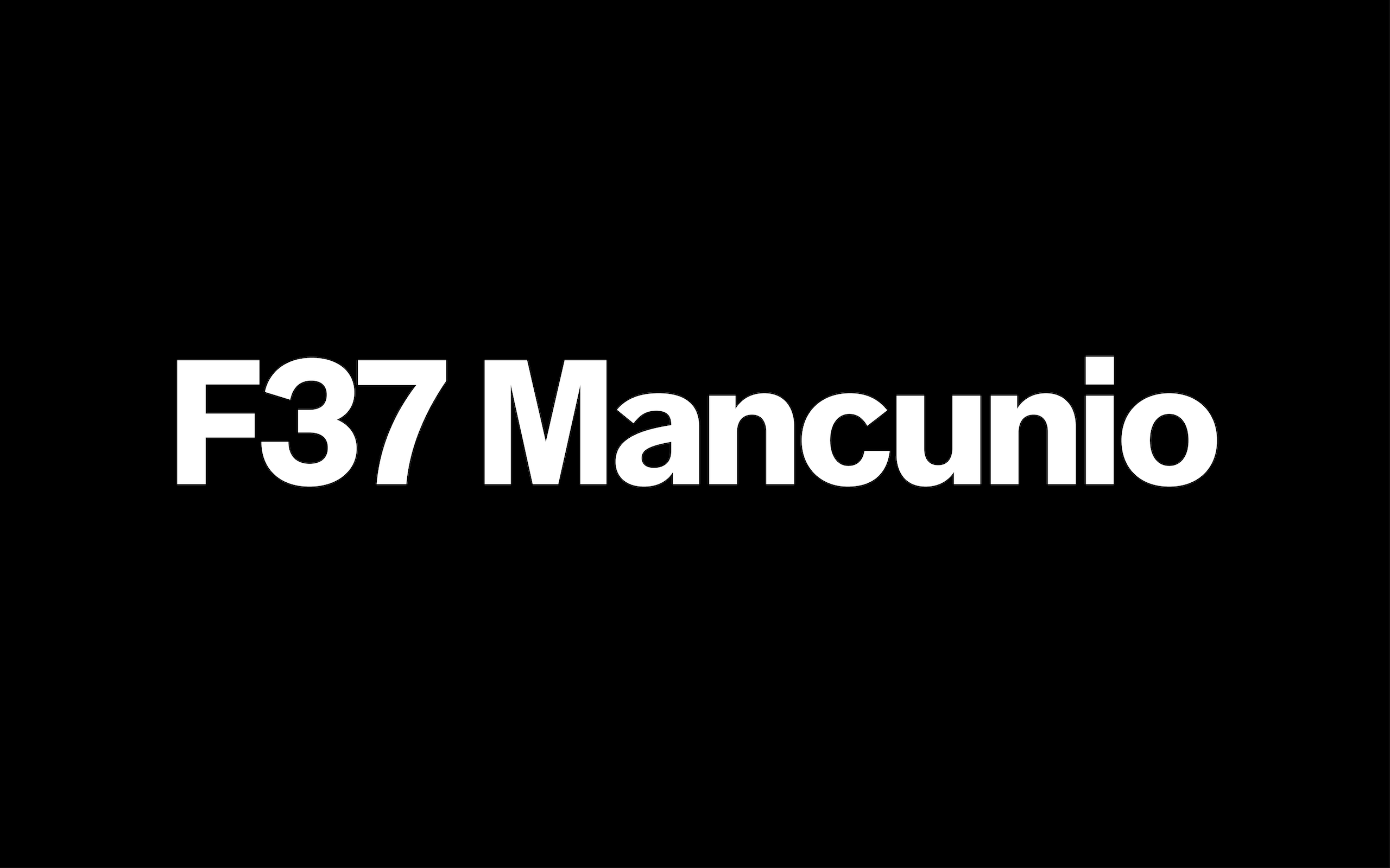 New F37 typeface launches with “deadpan” posters celebrating Manchester - Design Week