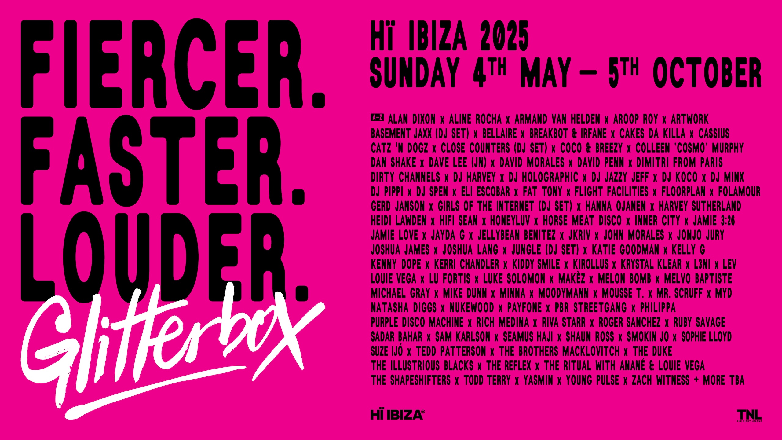 Studio Moross refreshes Glitterbox’s brand inspired by five dancefloor ...