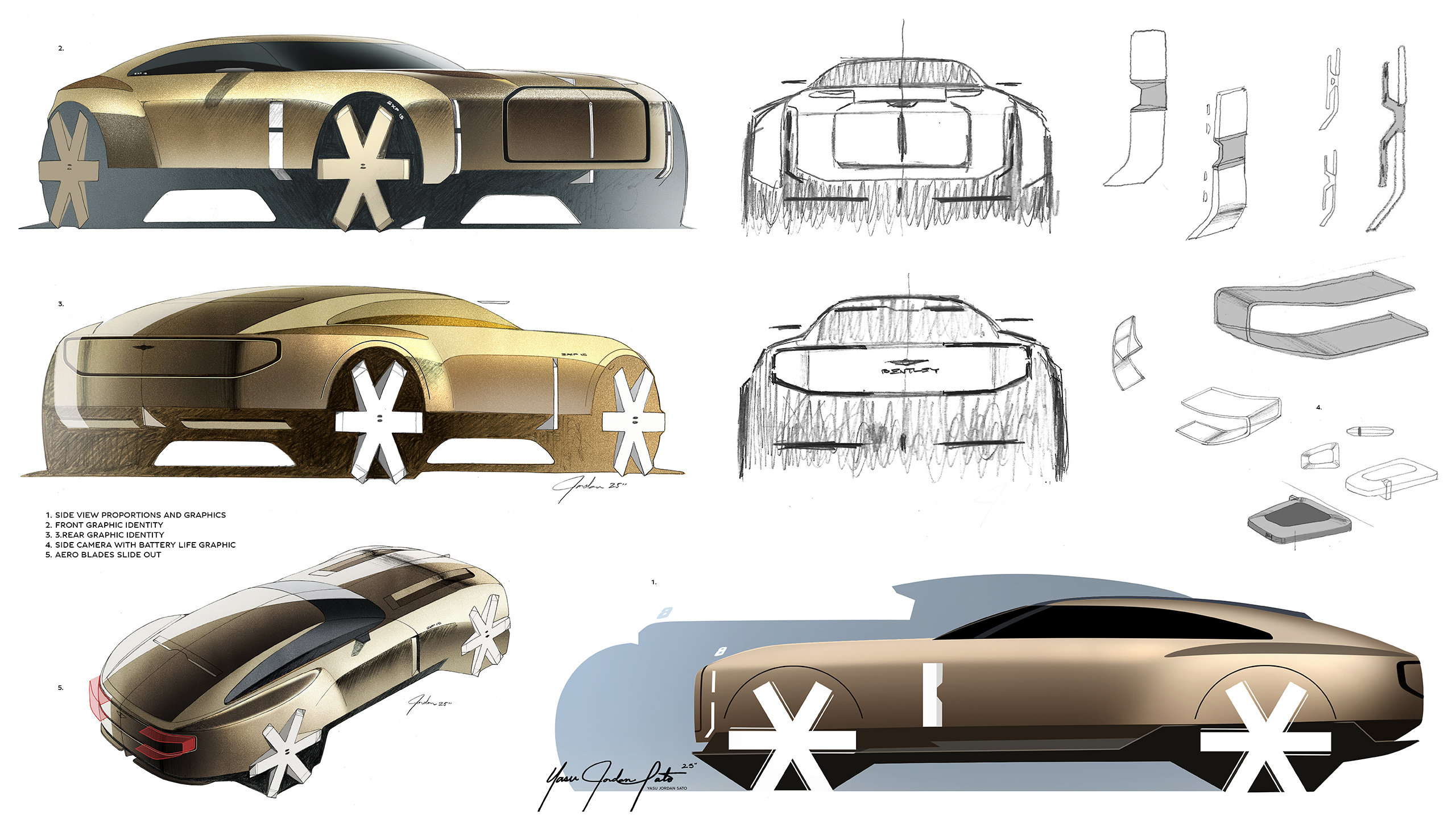 Bentley doubles down on design with new logo, concept car and design ...